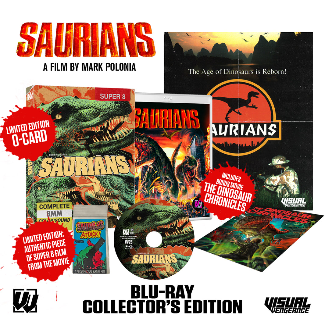 Saurians (1994) *NOTE* Collector's Edition Visual Vengeance - Blu-ray ...